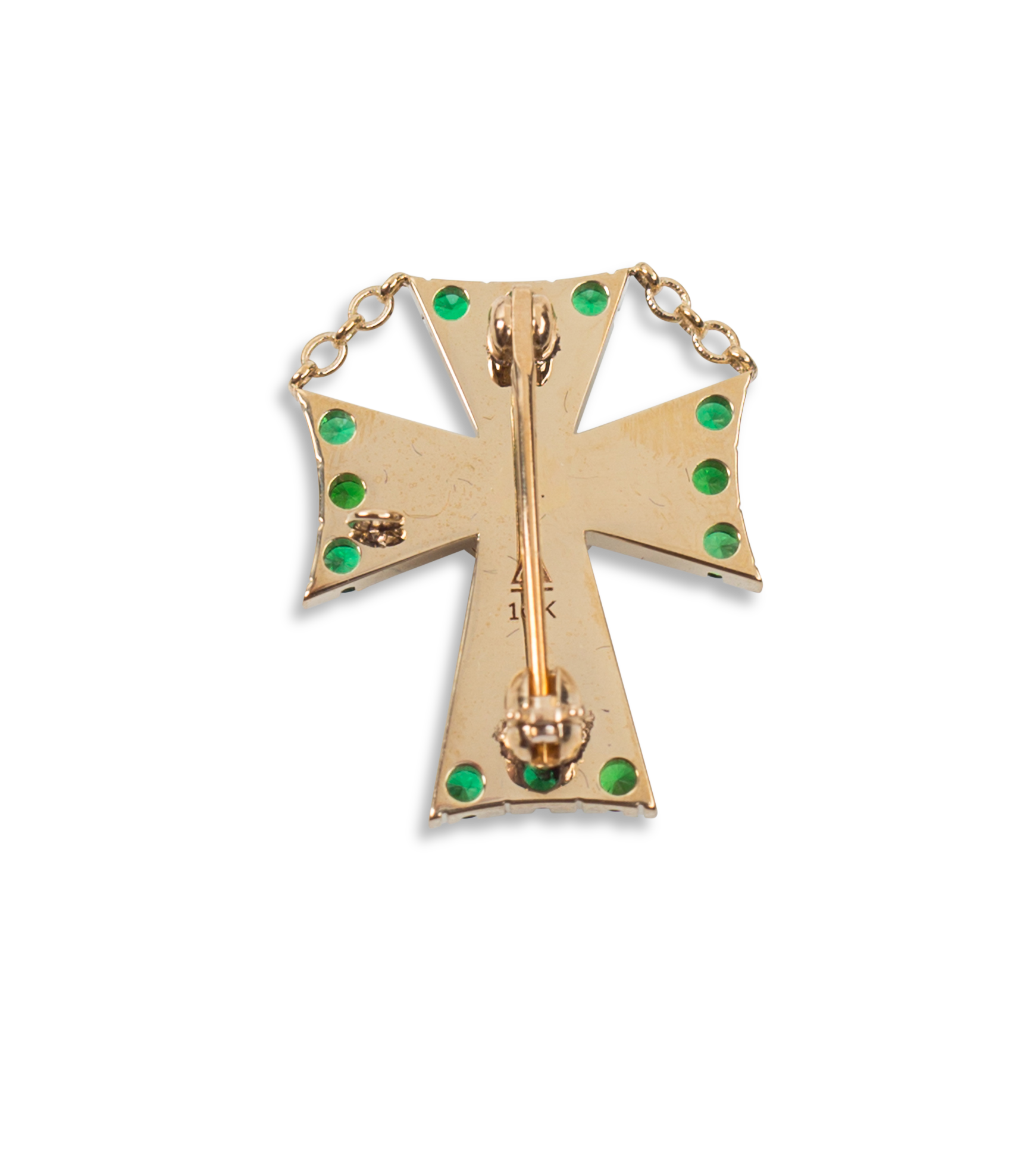 Large Crown Set Emerald Badge – Legacy Deuteron